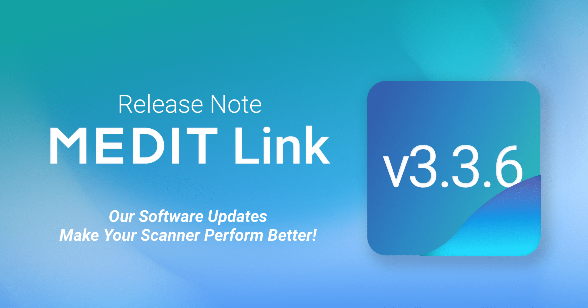 Software Hotfix Medit Link V336 